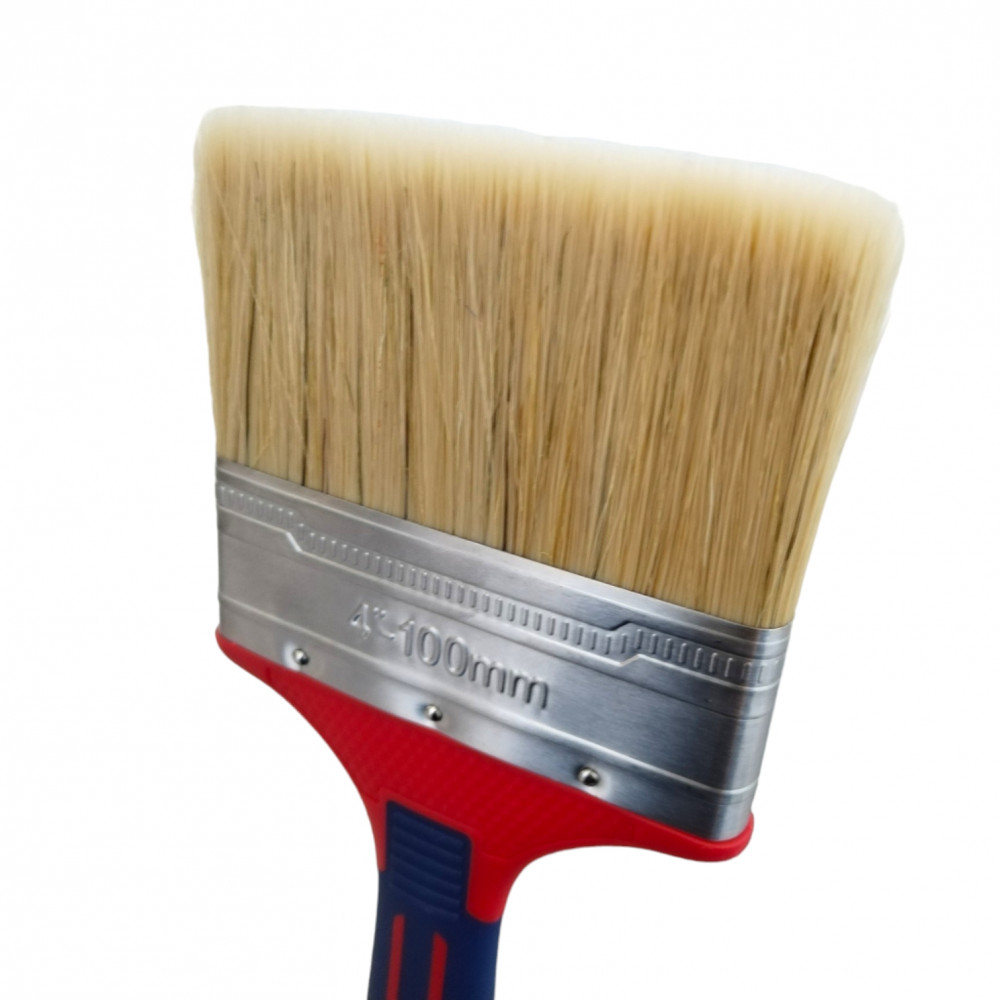 BROCHA MANGO DE PLASTICO DE 4 PULGADAS CERDAS DE ALTA CALIDAD. MARCA EMTOP