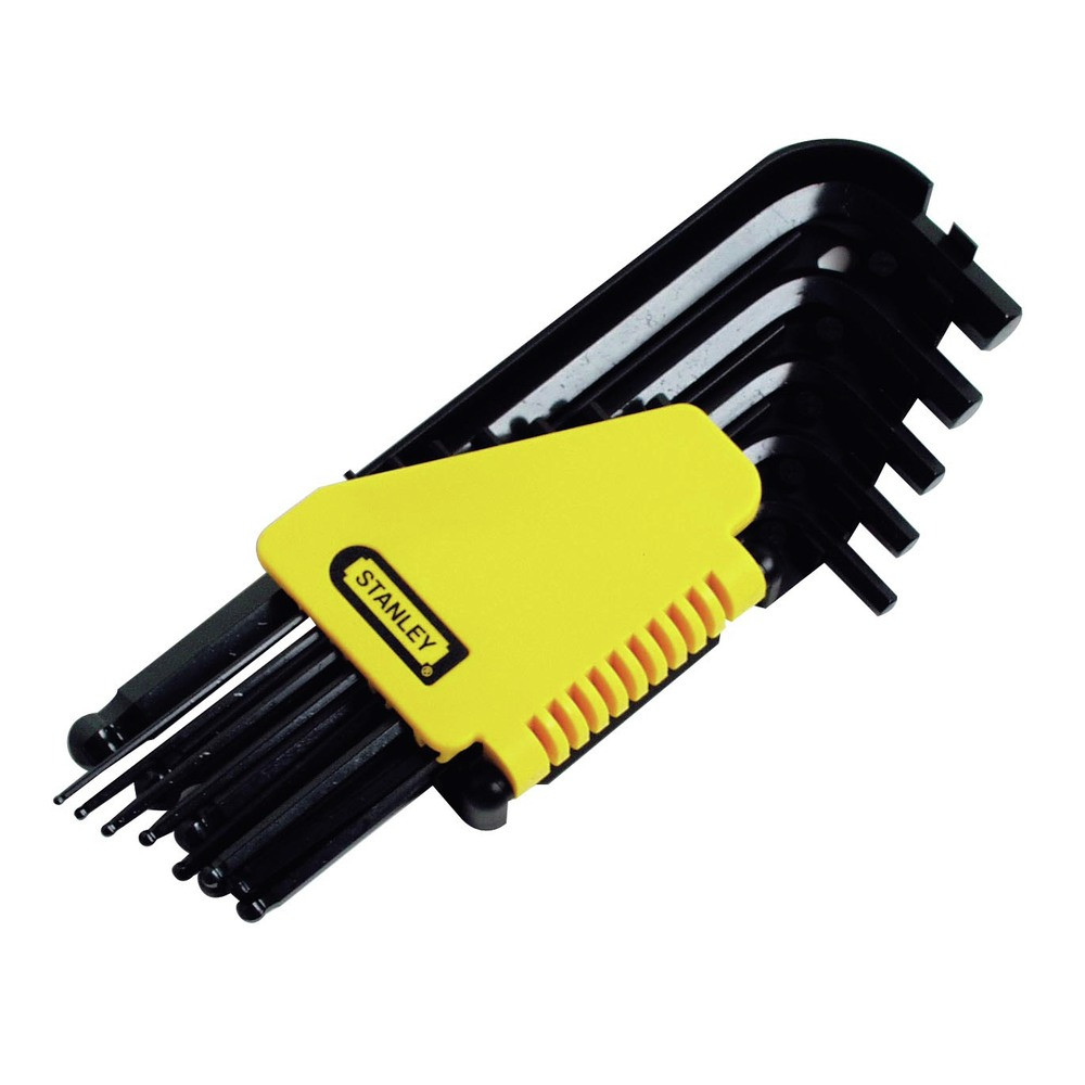 JUEGO DE 12 LLAVES HEXAGONALES/ALLEN LARGAS CON PUNTA REDONDA, SAE ...