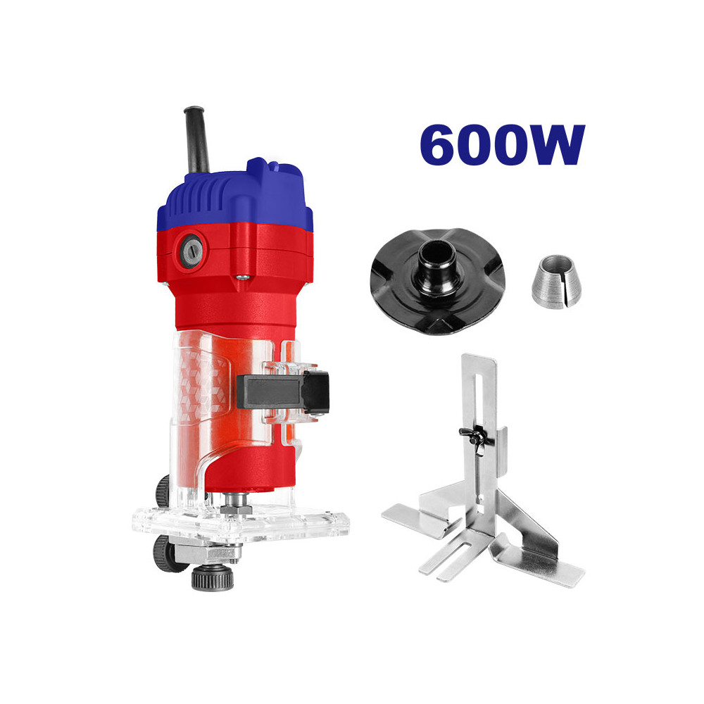 ROUTER DE PALMA, DE 1/4 DE PULGADA, 600 WATTS. EMTOP
