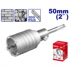 SIERRA COPA 2 PLG. PARA CONCRETO, DIENTES DE CARBURO, ENCASTRE SDS PLUS ...